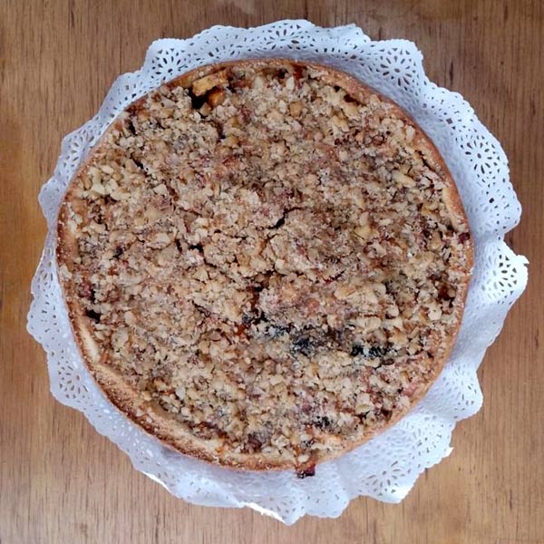 Kuchen manzana-nuez - Coconuts